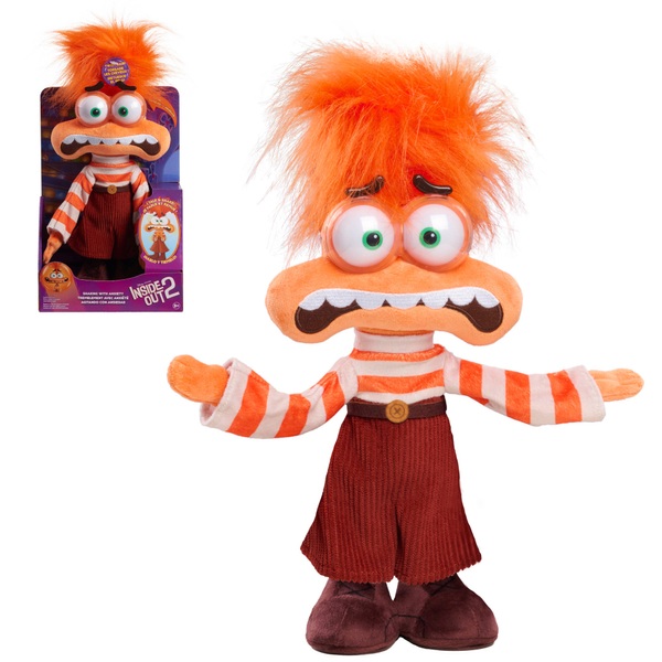 Inside Out 2 Shaking Anxiety Interactive Plush | Smyths Toys UK