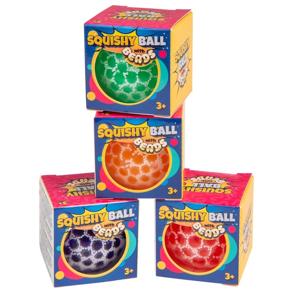 Pocket Play Squishy Ball With Beads Smyths Toys Uk 