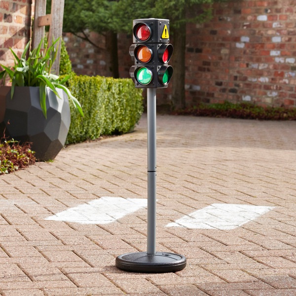 Toy Traffic Light Flashing Mini Traffic Signs Road Light Block With