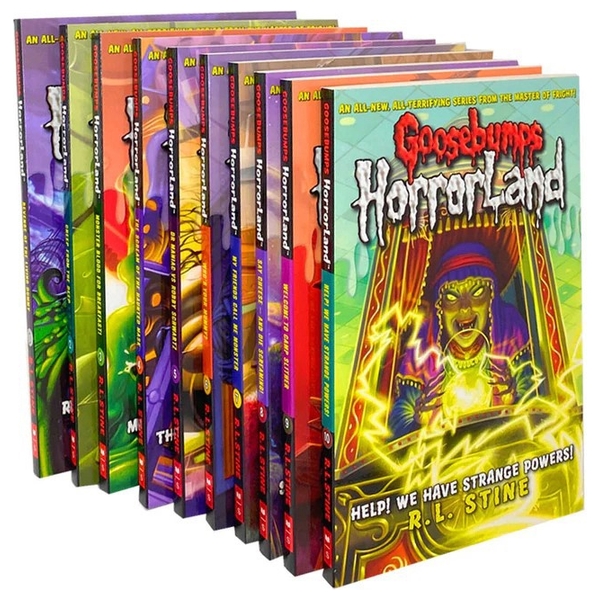 Goosebumps HorrorLand by R.L. Stine 10 Book Box Set | Smyths Toys UK