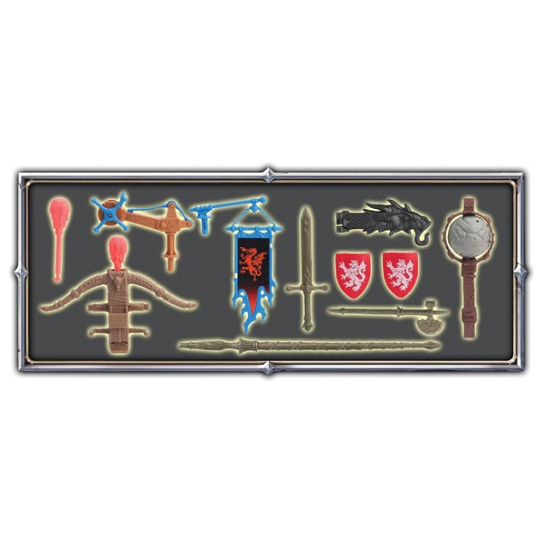 Medieval Kingdom Playset Trebuchet Castle with Knight Action Figures ...