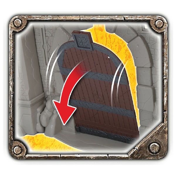 Medieval Kingdom Playset Trebuchet Castle with Knight Action Figures ...