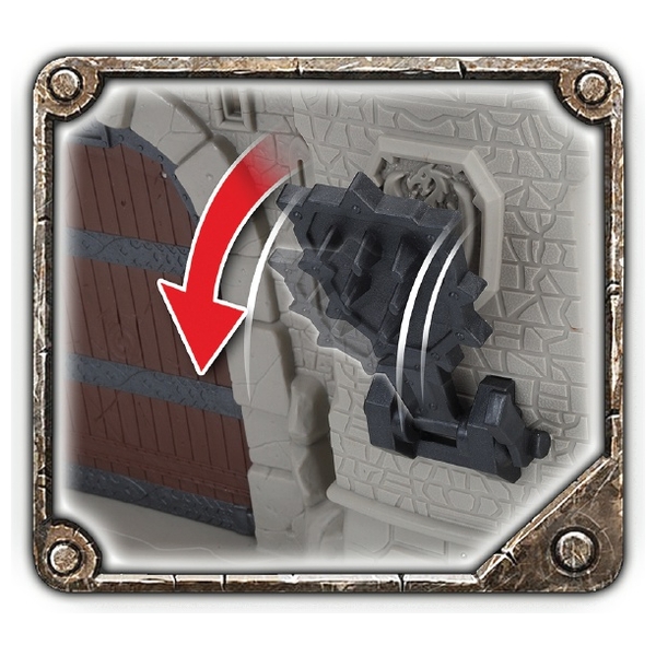 Medieval Kingdom Playset Trebuchet Castle with Knight Action Figures ...