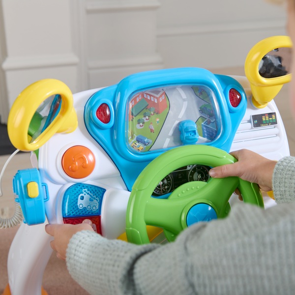 Big Steps Playset Driving Simulator Steering Wheel | Smyths Toys UK