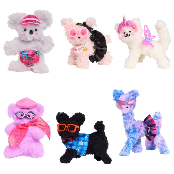 Knotz Magic Yarn DIY Surprise Capsule: Animal Plush Craft Kit Series-1 ...