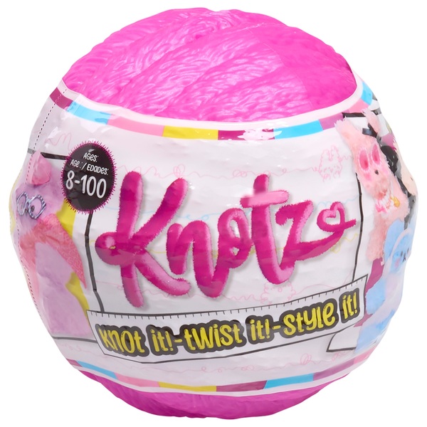 Knotz Magic Yarn DIY Surprise Capsule: Animal Plush Craft Kit Series-1 ...