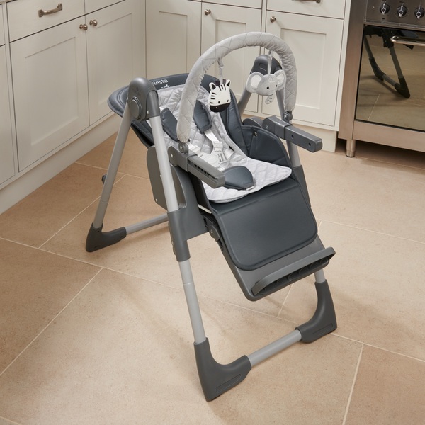 Babylo Siesta High Chair with Toy Bar | Smyths Toys UK