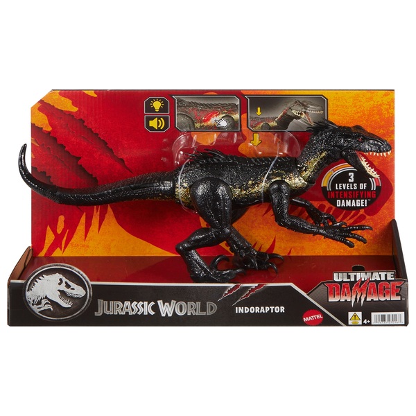 Jurassic World Dinosaur Action Figure Ultimate Damage Indoraptor ...