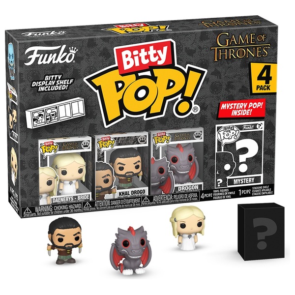 Funko Bitty POP! Figuren Game of Thrones Khaleesi 4er Set | Smyths Toys ...