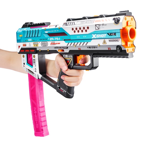 XSHOT by ZURU Skins Pro Series Fury-X Blaster with 40 Darts | Smyths ...