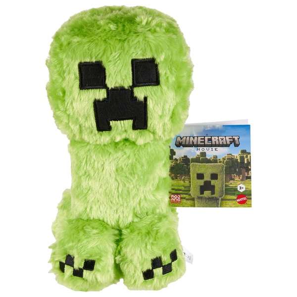 Minecraft Movie Plush Creeper 20cm | Smyths Toys UK