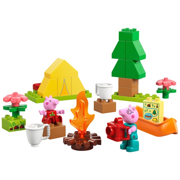 LEGO DUPLO 10452 Peppa Pig Camping Trip Set | Smyths Toys Ireland