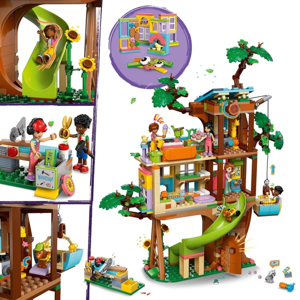 LEGO Friends 42652 Friendship Tree House Hangout Set | Smyths Toys UK