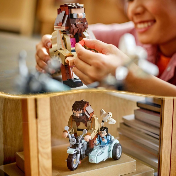 LEGO Harry Potter 76443 Hagrid & Harry's Motorcycle Ride Set | Smyths ...
