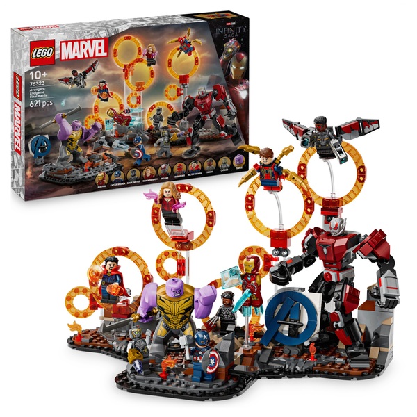 LEGO Marvel 76323 Avengers: Endgame Final Battle Set | Smyths Toys UK