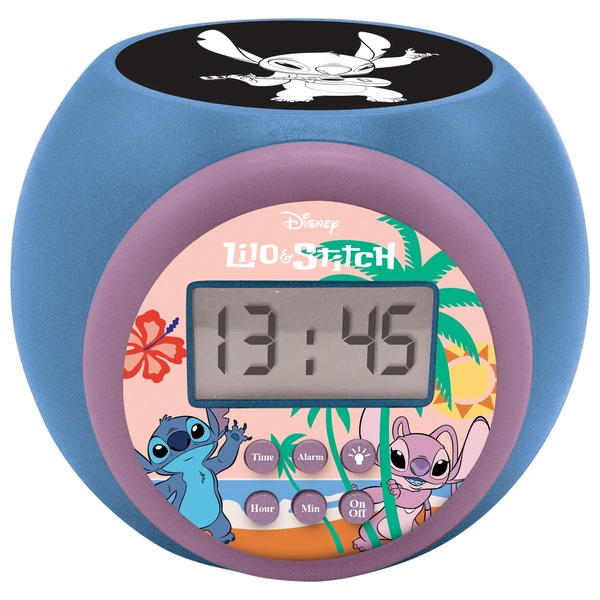 Disney Lilo & Stitch Projector Alarm Clock | Smyths Toys UK
