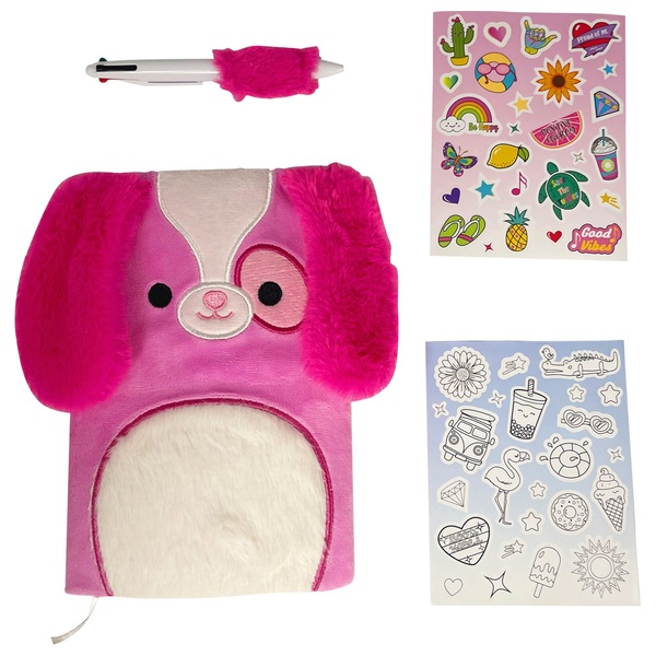 iLY Pink Puppy Fluffy Journal and Pen Set | Smyths Toys Ireland