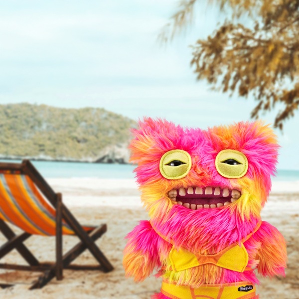 Fuggler Vacay Vibes by ZURU Plush Mr Buttons | Smyths Toys Ireland