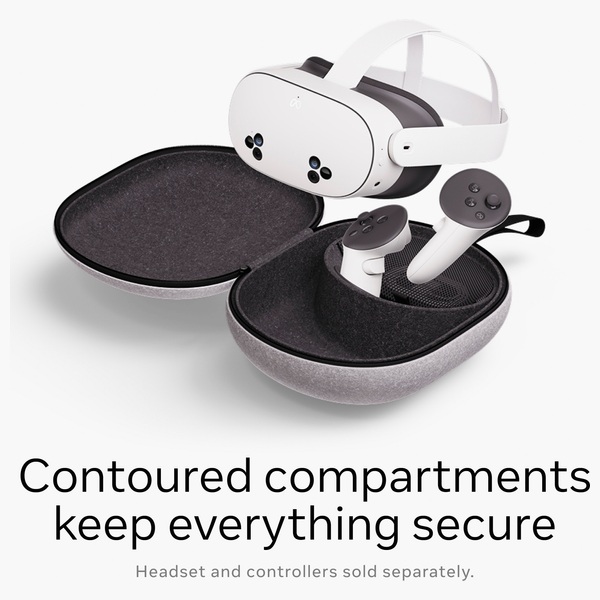 Meta Quest Compact Carrying Case for Meta Quest 3 & 3S | Smyths Toys UK