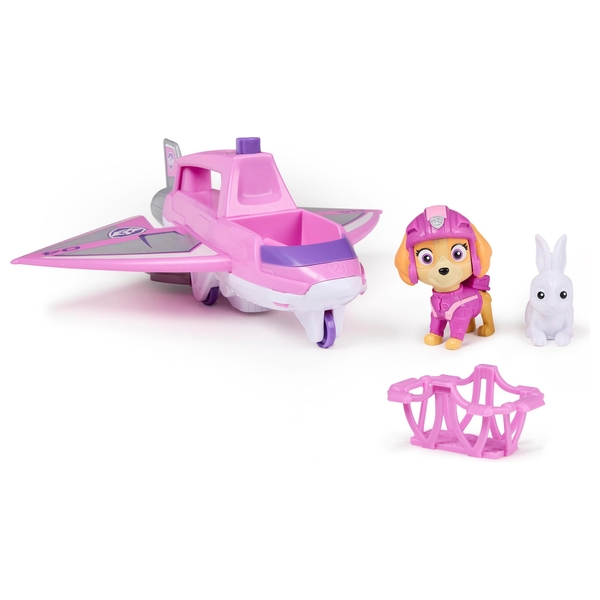 PAW Patrol Air Rescue Action Figure and Hero Claw Jet Playset Skye ...