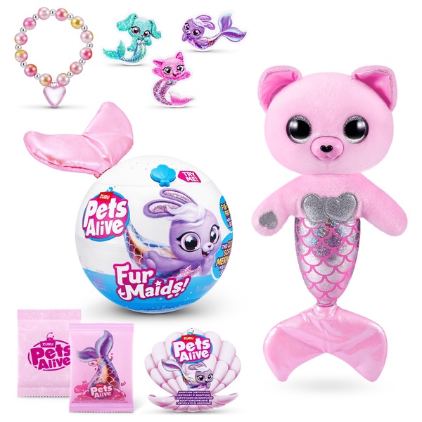 Pets Alive by ZURU Furmaids Interactive Plush Assortment | Smyths Toys UK