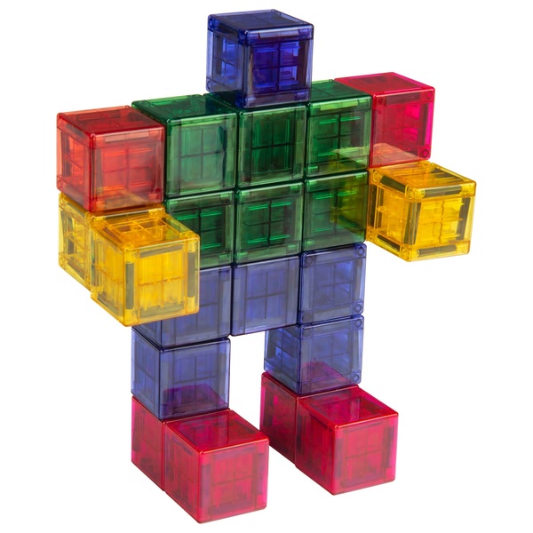Magnetic Blocks 40-Piece Building Set | Smyths Toys UK