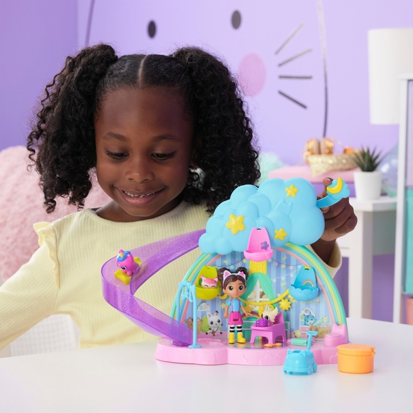Gabby's Dollhouse Kitty Care Ear Purrfect Playroom Set | Smyths Toys UK