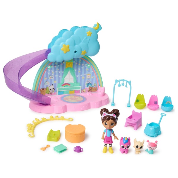 Gabby's Dollhouse Kitty Care Ear Purrfect Playroom Set | Smyths Toys UK