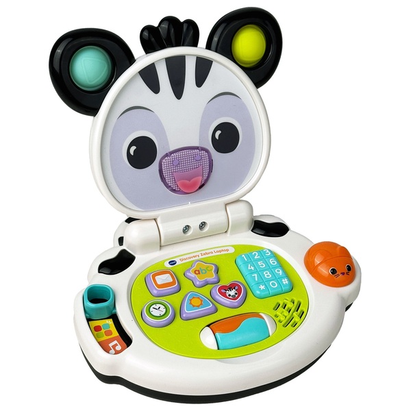 VTech Baby Discovery Zebra Laptop | Smyths Toys UK