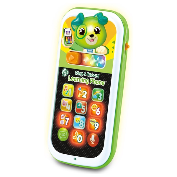 LeapFrog Scout's Ring & Record Learning Phone | Smyths Toys UK
