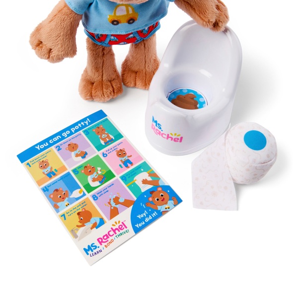 Ms. Rachel Potty Time with Bean Training Set | Smyths Toys UK