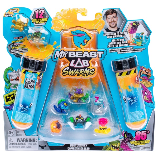 MrBeast Lab Swarms Atomic Series Mega Lab 12 Pack Assortment | Smyths Toys UK