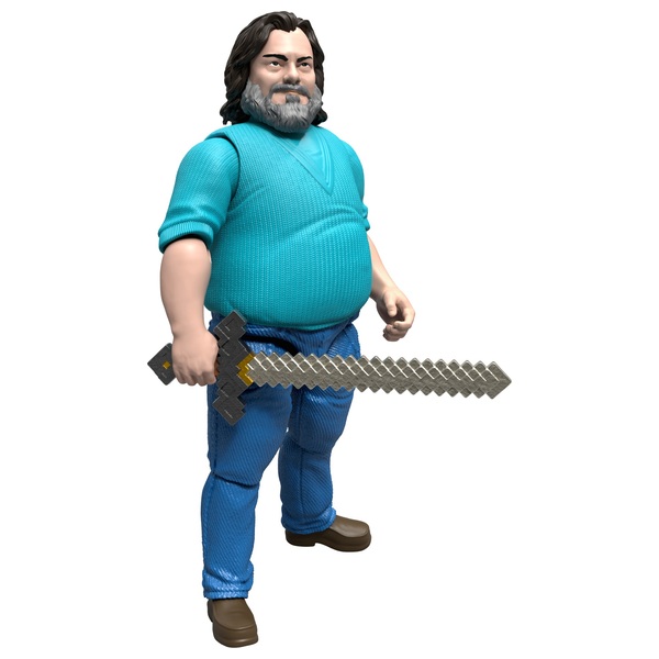 Minecraft Movie Action Figure Steve | Smyths Toys UK
