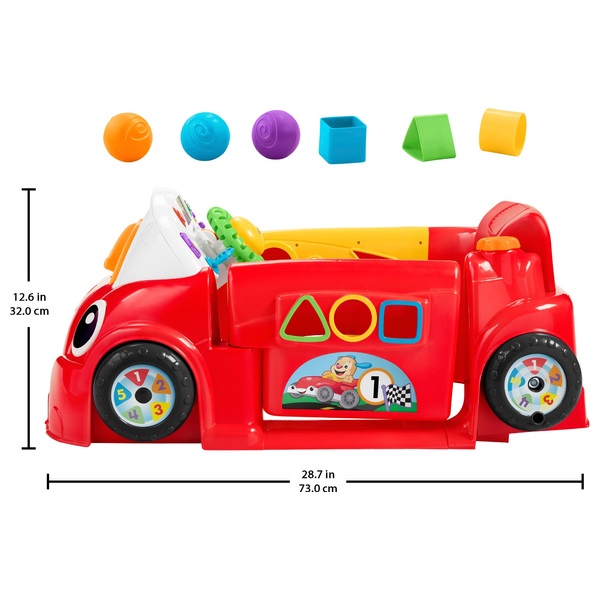 Fisher-Price Laugh & Learn Smart Stages Crawl Around Car | Smyths Toys ...