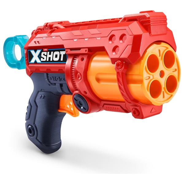 XSHOT by ZURU Excel Ultimate Shootout Blaster 4 Pack with 48 Darts ...