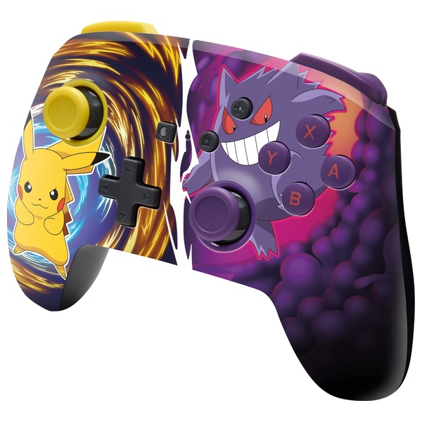 PowerA Enhanced Wireless Controller for Nintendo Switch - Pikachu vs. Gengar | Smyths Toys UK