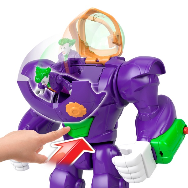 Fisher-Price Imaginext DC Super Friends Metal Force Set Joker Hammer ...