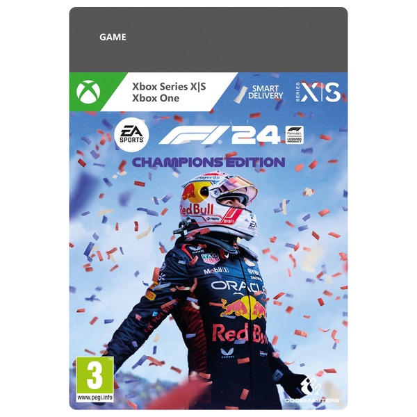 EA Sports F1 24 Champions Edition Xbox Series X S Xbox One Digital Download Code Smyths Toys UK