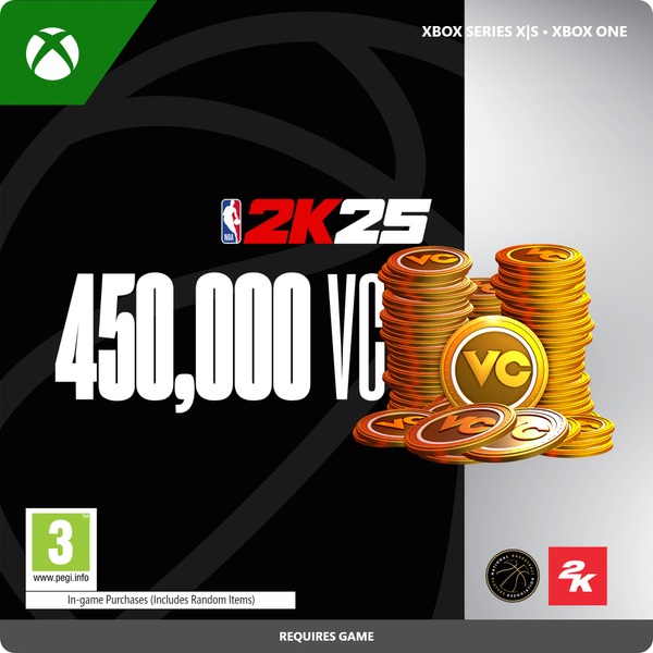 NBA 2K25: 450,000 Virtual Currency Pack Xbox One & Xbox Series X|S ...