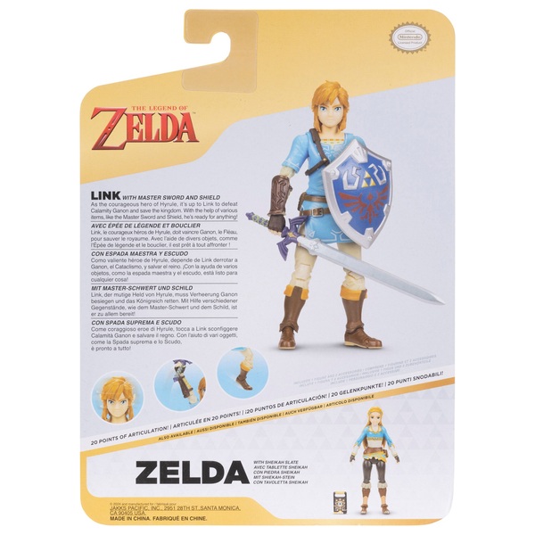 Nintendo The Legend of Zelda Figur Link 10 cm | Smyths Toys Deutschland