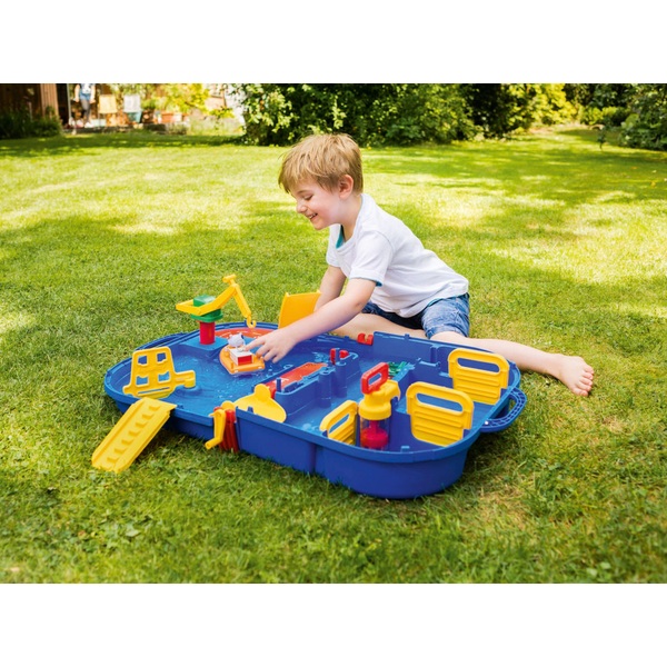 AquaPlay tragbarer Wasserspieltisch Aqualand Lockbox mit ...
