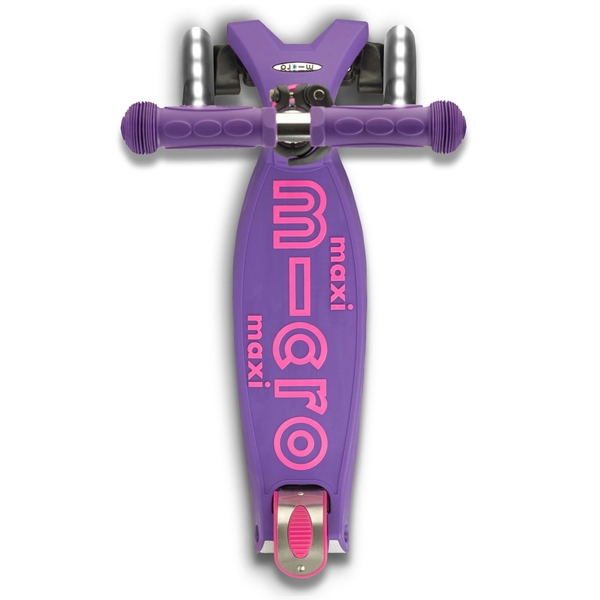 Maxi Micro Scooter Deluxe Roller mit LED Rädern lila | Smyths Toys ... Maxi Micro Scooter Deluxe Roller mit LED Rädern lila | Smyths Toys ...