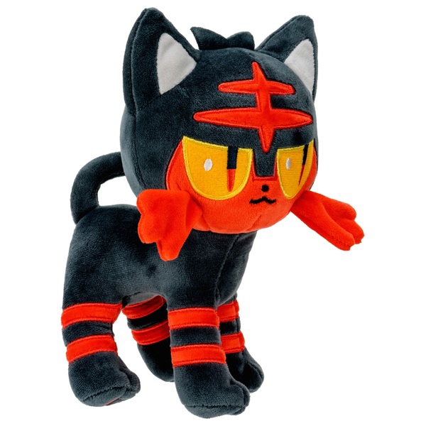 Pokémon Kuscheltier Flamiau Plüschfigur ca. 20 cm | Smyths Toys Deutschland