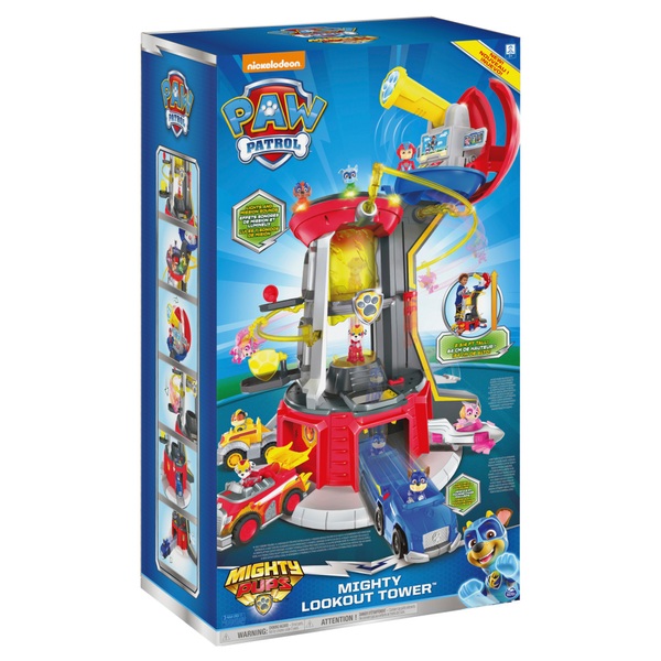 PAW Patrol Zentrale Mighty Pups Aussichtsturm und Hauptquartier ... PAW Patrol Zentrale Mighty Pups Aussichtsturm und Hauptquartier ...