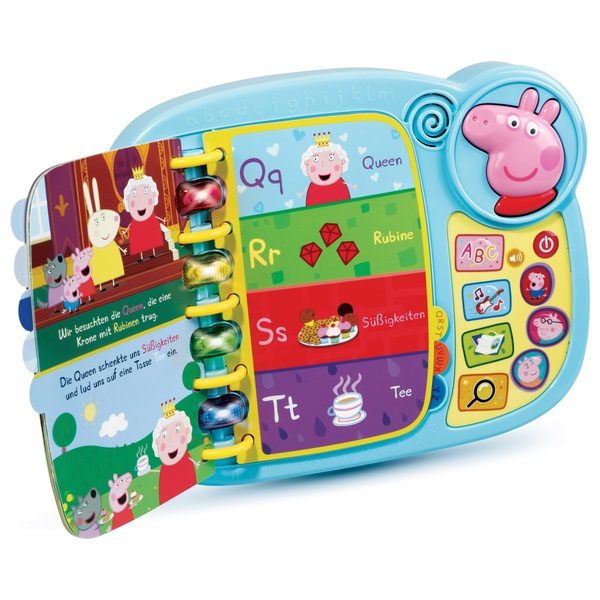 VTech Peppa Pig Peppas ABC-Buch | Smyths Toys Deutschland