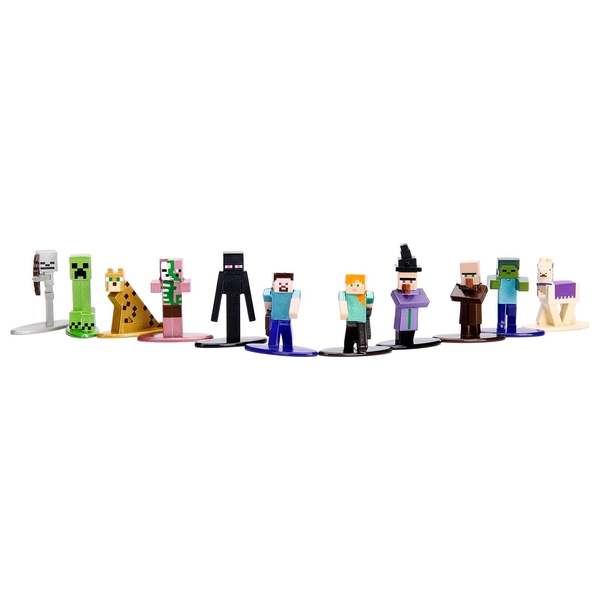 Minecraft Nano Metalfigs Die-Cast Figuren sortiert | Smyths Toys ...