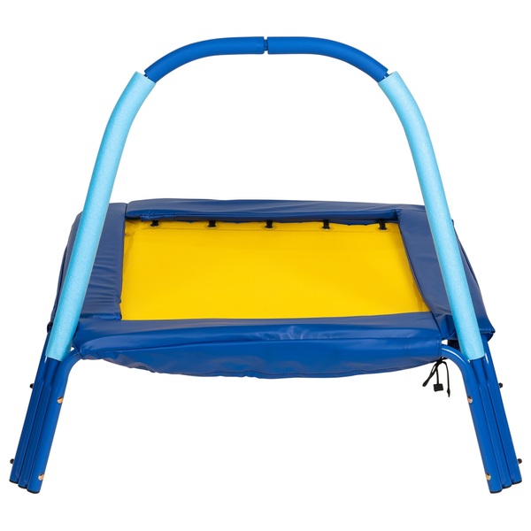 Junior Indoor und Outdoor Fitness Trampolin mit Stange für Kinder 96 x ...