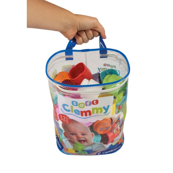 Baby Clementoni Soft Clemmy Bausteine Soft Blocks 32 St. bunt | Smyths ...