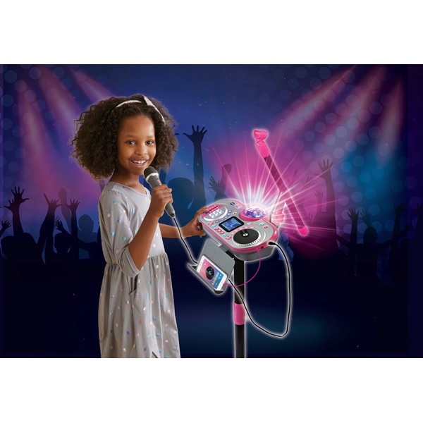 VTech Kidi SuperStar DJ Studio Karaoke Maschine pink | Smyths Toys ...