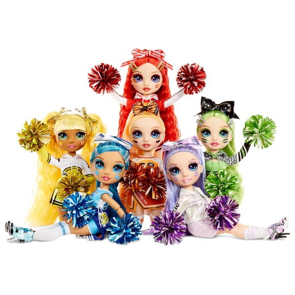 Rainbow High Cheer Puppe - Violet Willow (Lila) | Smyths Toys Superstores